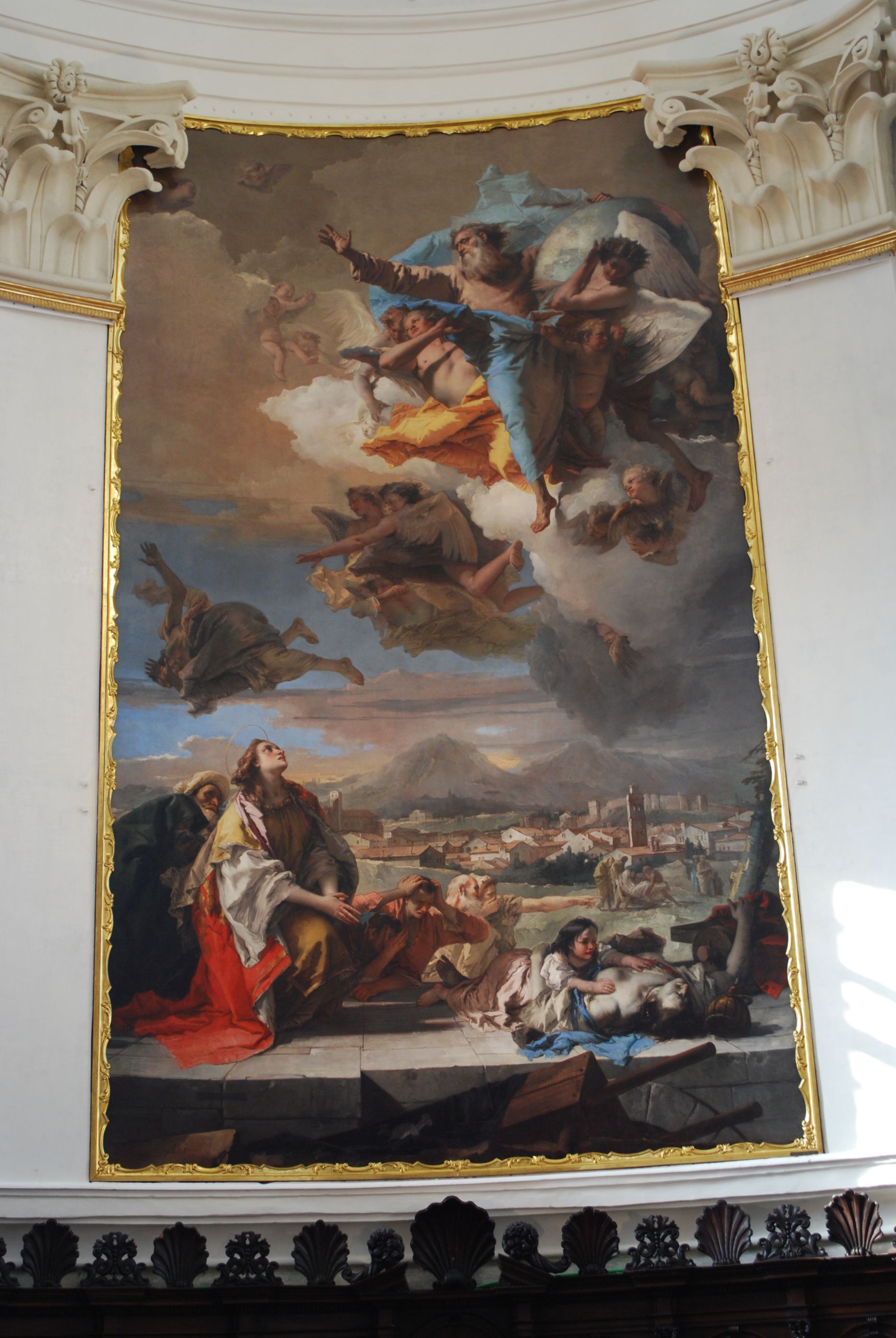 La Pala del Tiepolo - Duomo d'Este